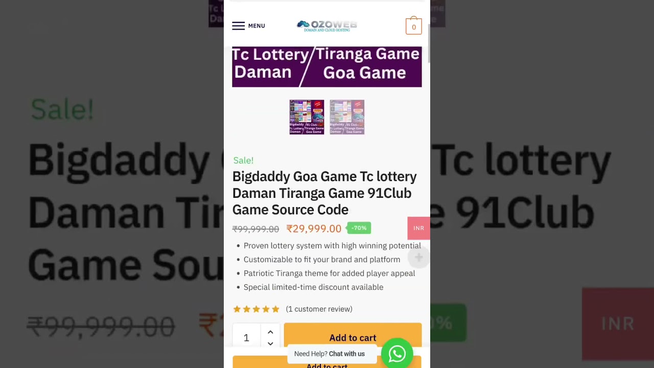 6 In 1 game PHP Scripts #bigdaddy #goagame #DAMAN #tirangagame #91clubgame #tclottery #phpscript