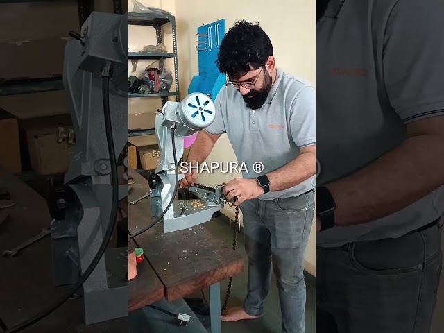 Saw Chain Grinder and Sharpener Machine - SHAPURA Saw Chain Grinder ...