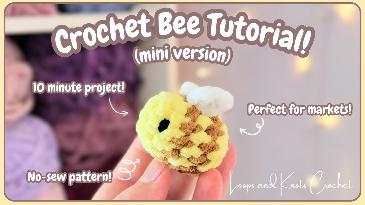 Mini Bee Tutorial & Color Change Tips - 10 Minute Project!