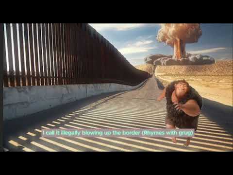 I call it illegally blowing up the border (rhymes with grug) #grug #meme #darkhumor #croods