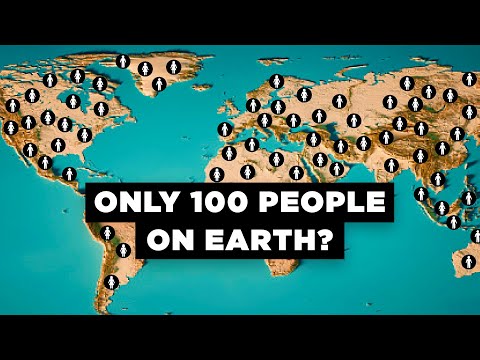 What Would the World Look Like if There Were Only 100 People?