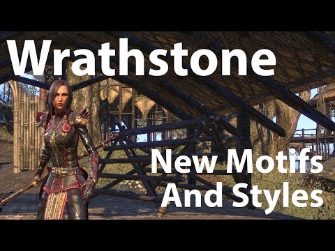 Wrathstone Motifs and Style Pages on the PTS — Elder Scrolls Online