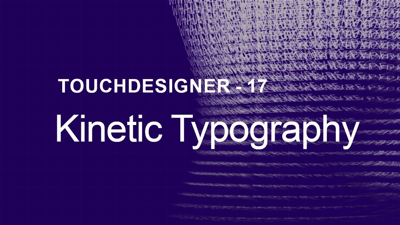 elekktronaut - Kinetic Typography