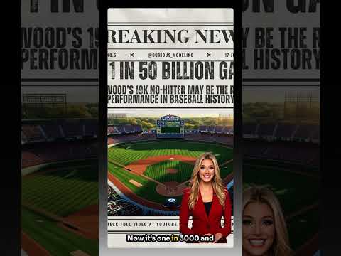 Gage Wood’s No-Hitter Was a 1 in 50 Billion Game | CWS History Made #Shorts