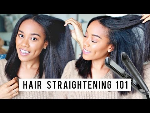 How To Straighten Hair - Easy Tips For Hair Straightening