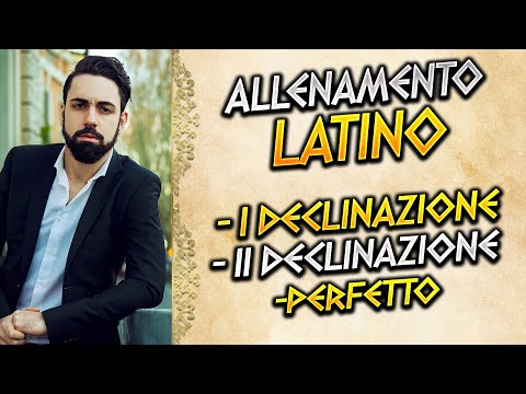 Versioni di Latino - I Declinazione, Perfetto, II Declinazione, Aggettivi