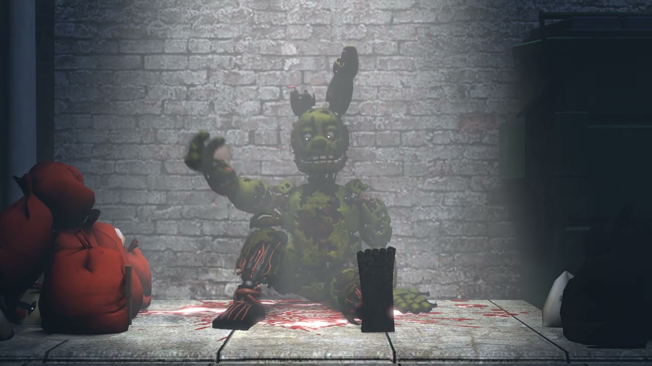 [SFM] FNAF Springtrap Test Animation
