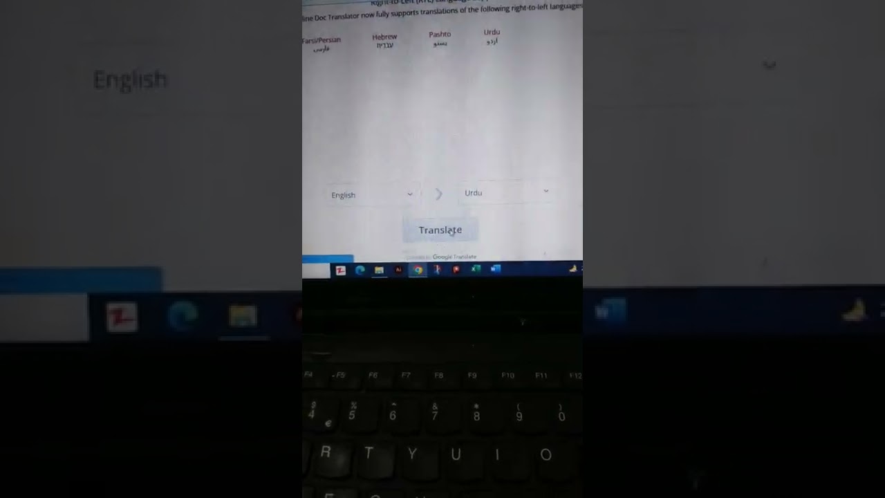 Translate PDF, Docs, PTT and World files into multi-language