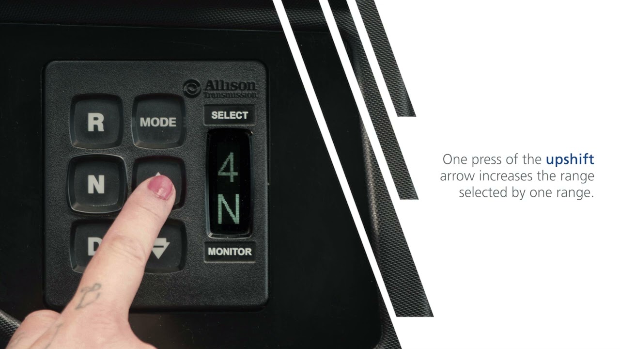 Allison Transmission - Driver Familiarization - Push Button Shift
