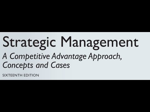 Outline: Strategic Management