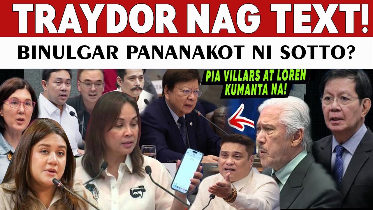 🔴JUST IN:13 Majority Senators SP Cayetano Fight Sotto Tulfo Migz Zubiri Declare Legarda Receives Mes