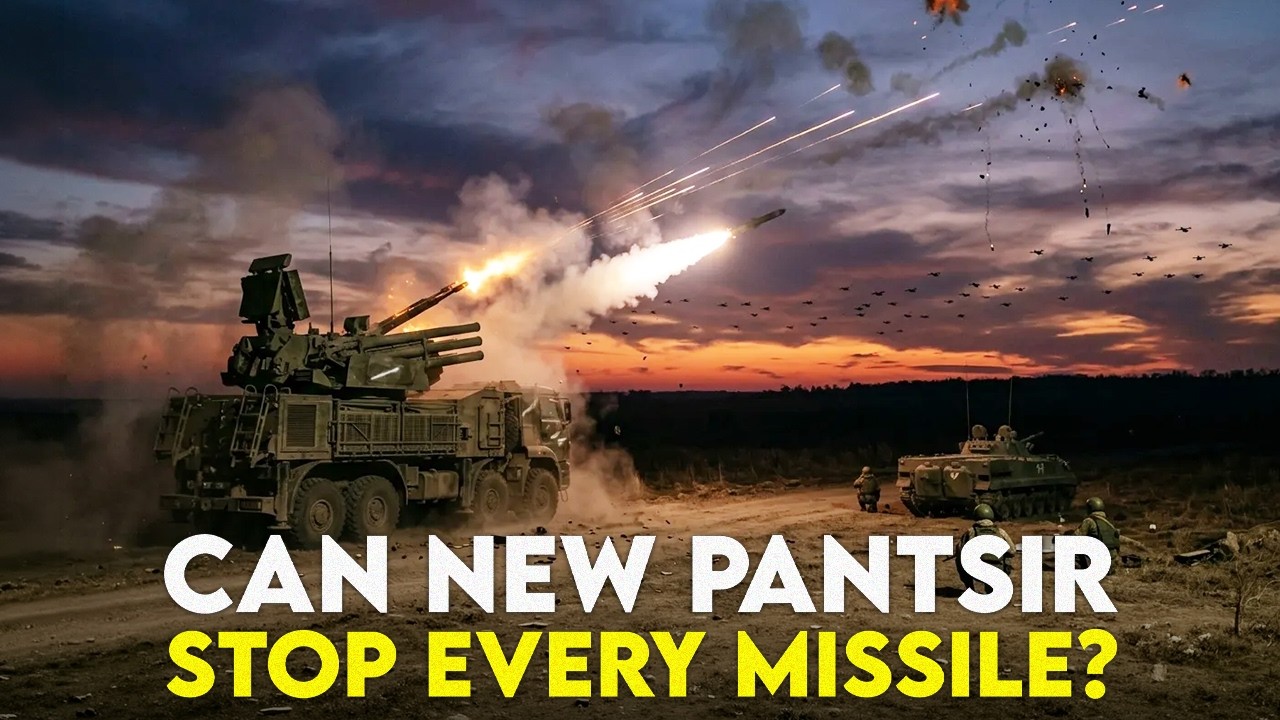 Russia Deploys Upgraded Pantsir Air Defense to Counter Modern Threats!