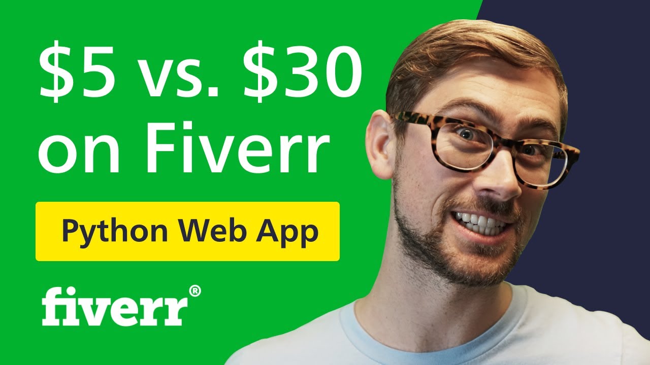 I paid $5 for a PYTHON web app on Fiverr | CHEAP VS. EXPENSIVE