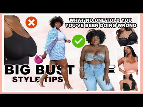 BIG BUST STYLE HACKS: Bra Fitting Tips & Must Haves + Best Bras DDD+ Recommendations ♡