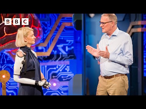 Incredible bionic arm powered by A.I. and THOUGHT 🦾 | BBC