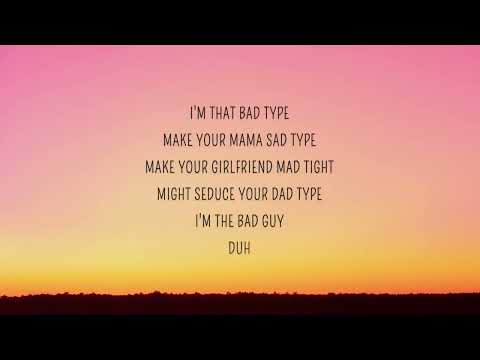 Billie Eilish - bad guy (Lyrics)