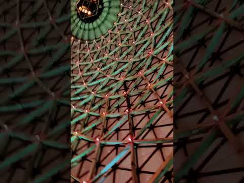 Mitchell Park Domes Light Show in Milwaukee Wisconsin