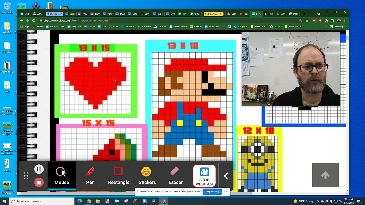 Intro to Pixel Art using Pixilart.com (2021)