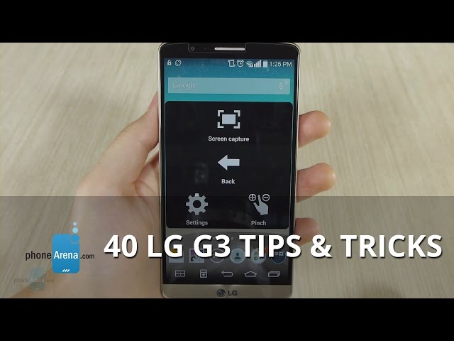 LG G3 - 40 Tips & Tricks for LG's most powerful smartphone ever ...