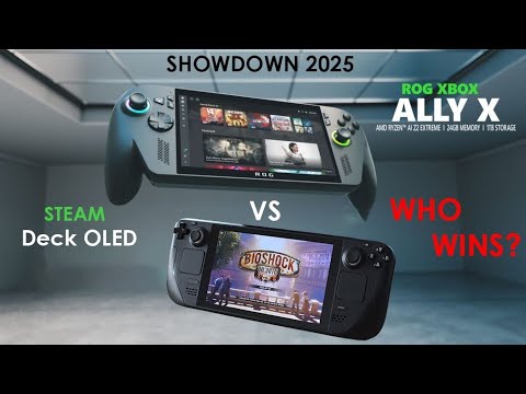 ROG Ally X vs Steam Deck OLED 2025 - Which Wins?