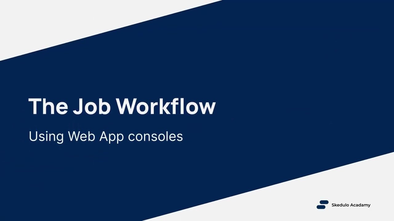 The Job Workflow