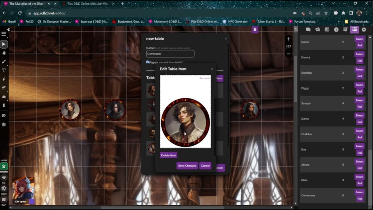 How to Create Multi-Sided Tokens in Roll20
