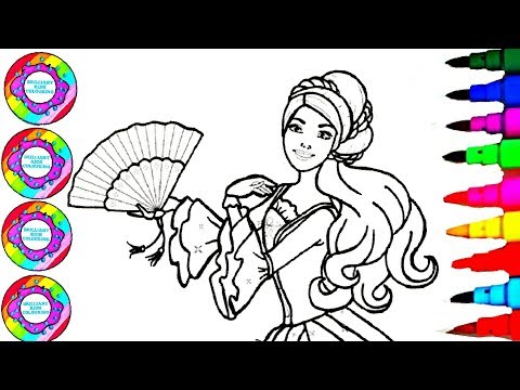 Colouring Drawings Disney’s Princess with Dazzling Pearl and Gemstone ...