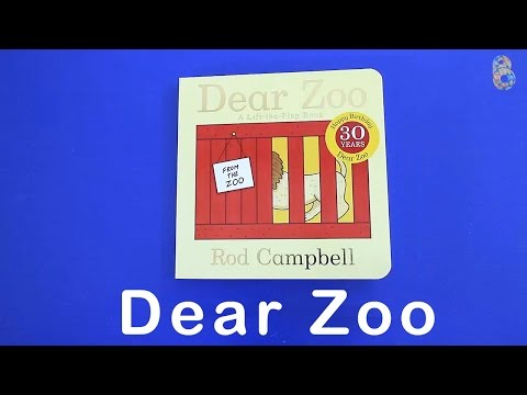 Dear Zoo Book - Learning Animals Names and Sounds for kids with A Lift the Flap book