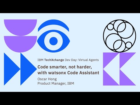 Code smarter, not harder, with watsonx Code Assistant