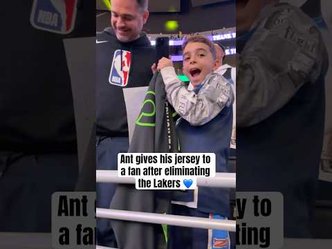 Ant made this kid’s night 🙌