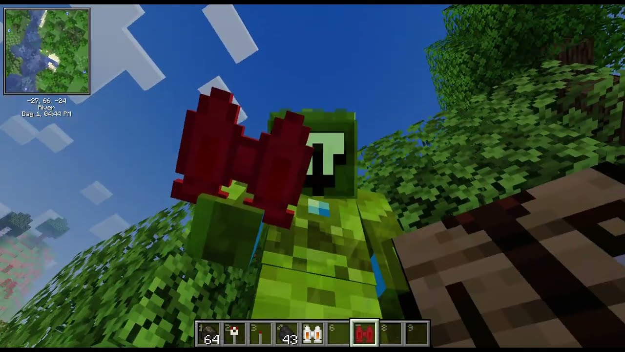 I made a Minecraft Jetpack datapack with commands