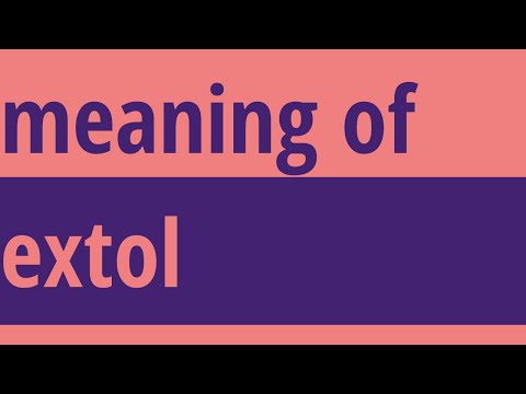 Extol Meaning | Meaning Of Extol | Extol Definition | #shorts #words #WordHeavy