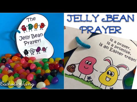 The Jelly Bean Prayer Printable Coloring Book- Easter Devotional For Kids