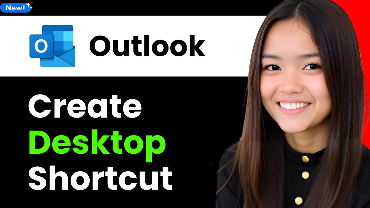 How To Create Outlook Desktop Shortcut For PC 2026 (Step By Step)
