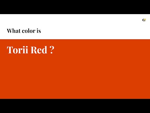 Torii Red color #db3e00 hex color - Orange color - Cool color db3e00