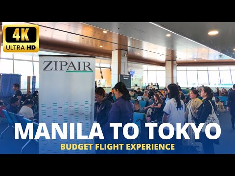 Manila to Tokyo Flight via ZIPAIR (Japan’s Low Budget Airline)