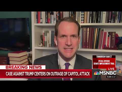 Rep. Himes on the second impeachment trail