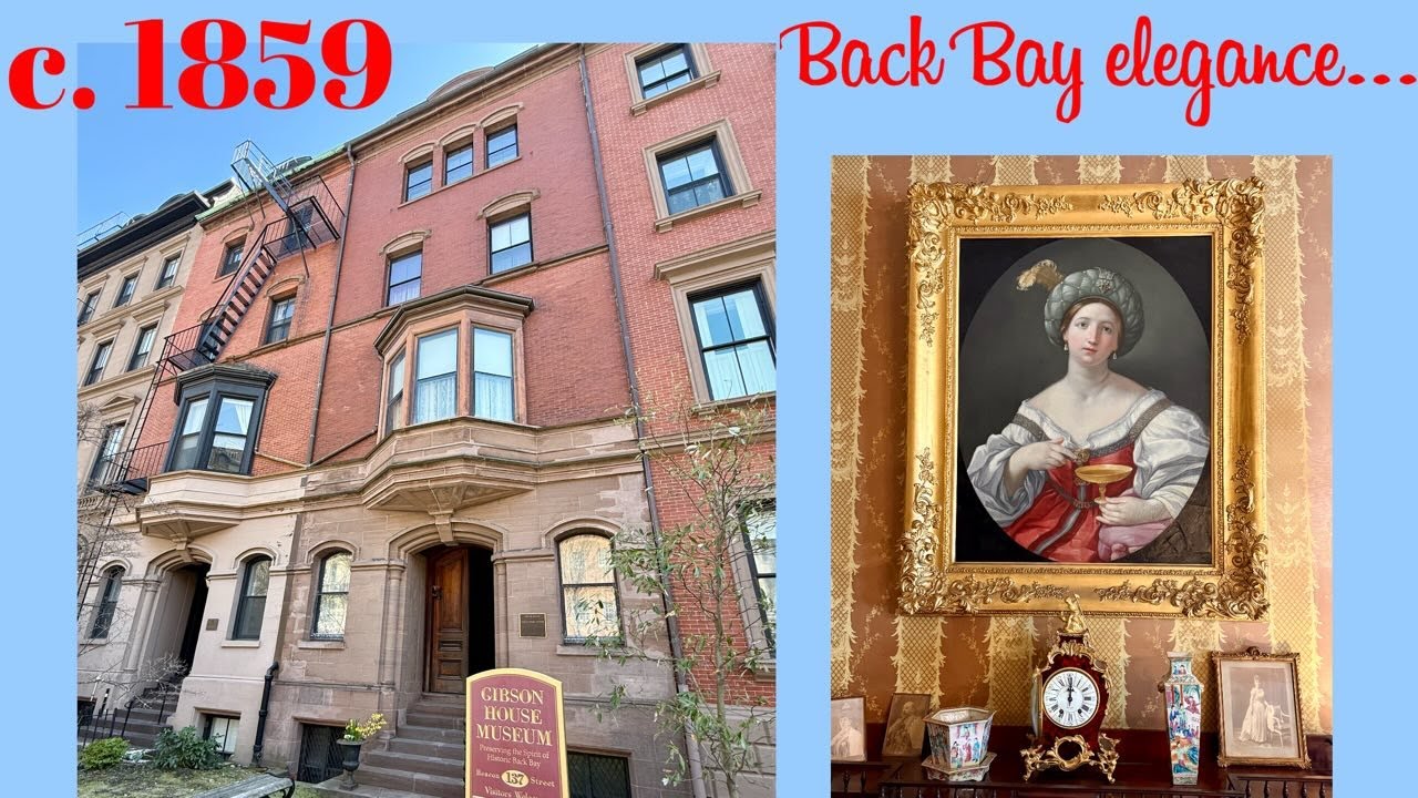 Gibson House Museum, c. 1859, Boston, MA: Back Bay Elegance - History Bites: New England