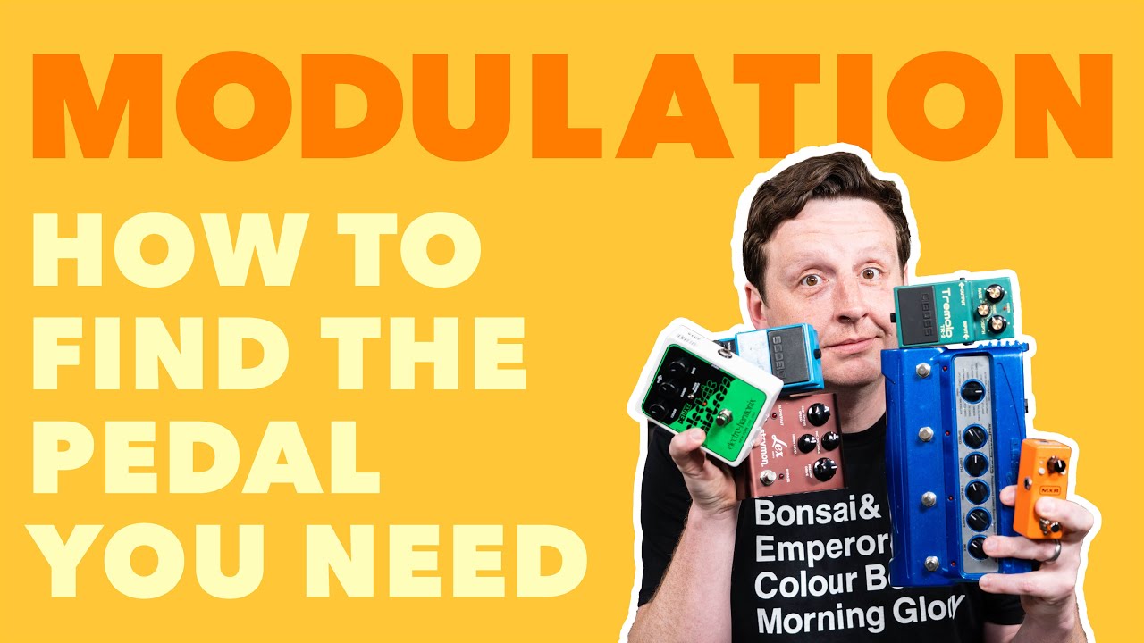 Modulation Pedals Explained (Chorus, Phaser, Vibrato, Flanger, Tremolo, Rotary)