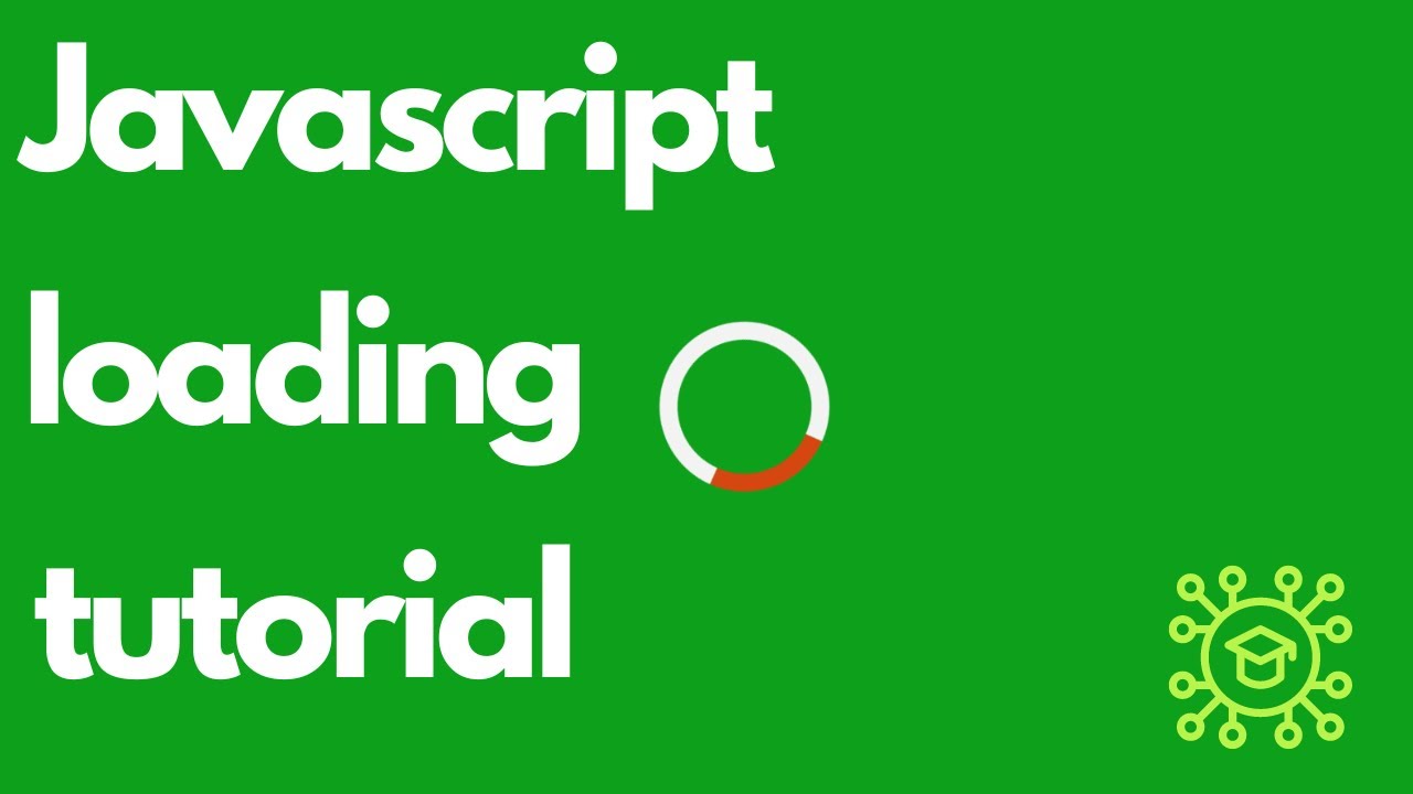 HTML, CSS and JavaScript loading animation step by step