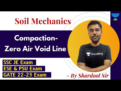 Zero Air Void Line | SOIL Mechanics | GATE &ESE | CE | Shardool Sir