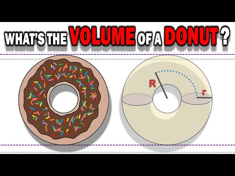 What's the Volume of a Donut? Calculus