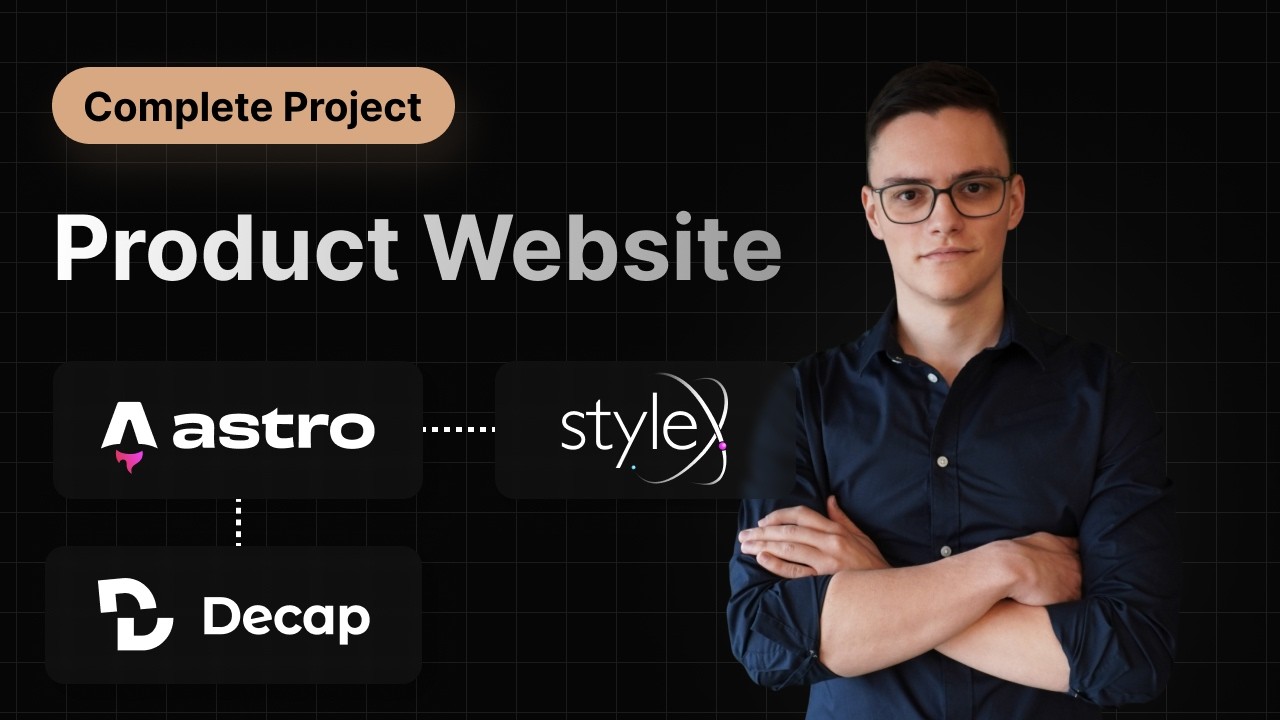 Building a Product Website with Astro, Decap CMS & StyleX ⚡️Full 6-Hour Live Build