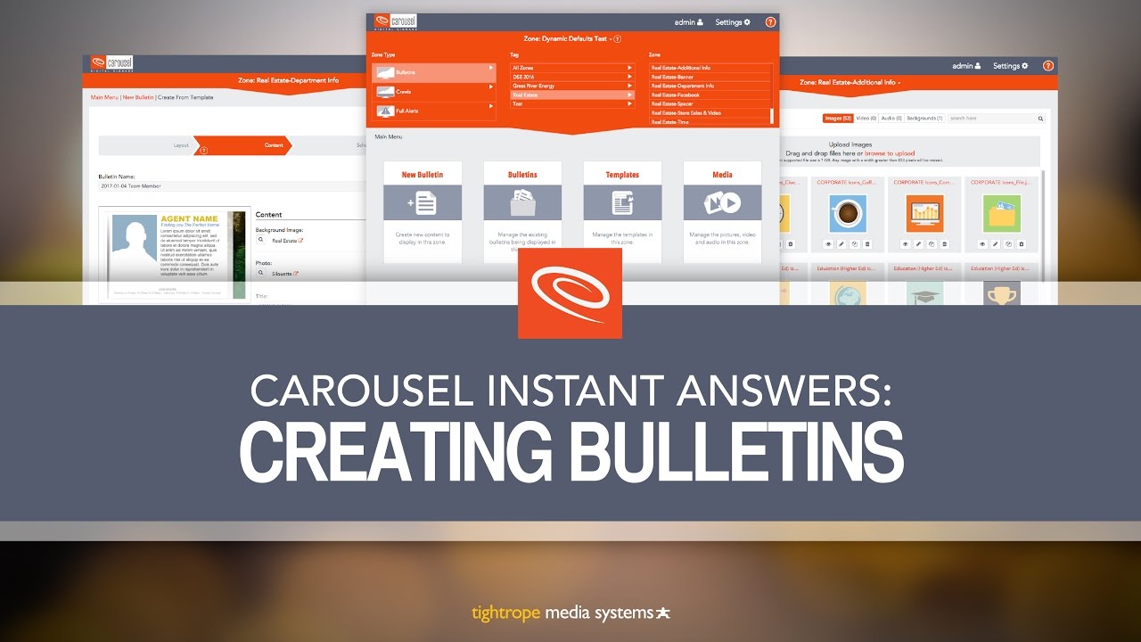 Carousel Training: Creating Bulletins