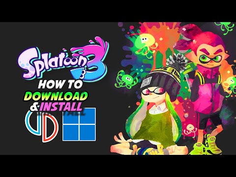 How to Download & Install Yuzu on PC | Splatoon 3 Gameplay (XCI)