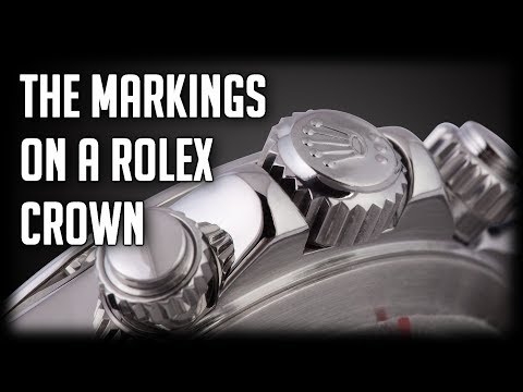 Markings on a Rolex Crown; What Do They Mean?