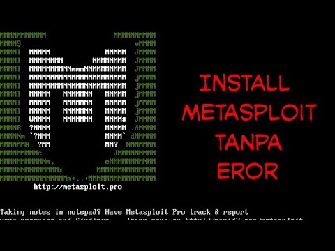 InstallMetasploitTanpaEROR | How To Install Metasploit