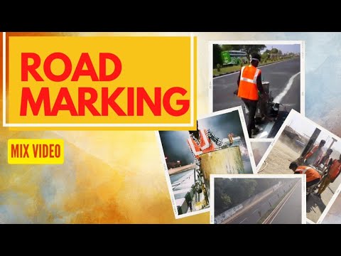 Road marking | New video | road Marking paints | road Marking project