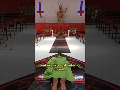 leaked Video of Satanic Church 💀💀 Subscribe for Part II