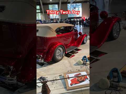 Grand National Roadster Show 2024. This car was up for the AMBR award #gnrs #1932 #carshow #hotrod
